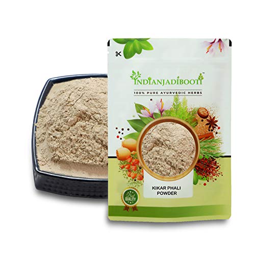 IndianJadiBooti Kikar Phali Powder - Acacia Nilotica, 250 Grams ...