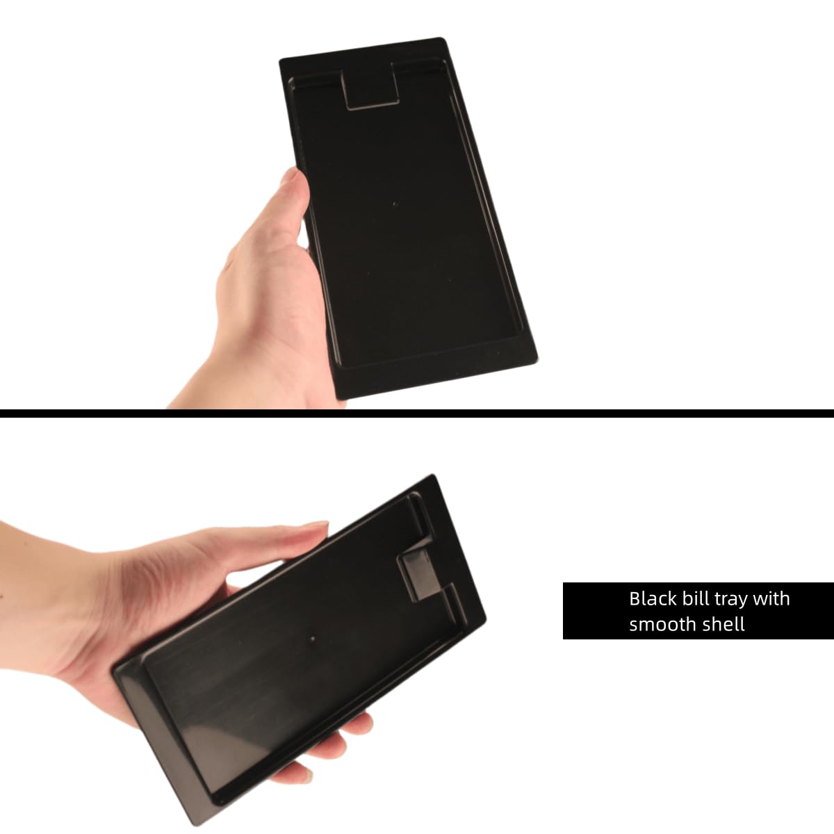 Snapklik.com : 17pack Black Check Holders, Check Presenters For ...