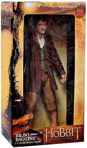 Amazon.com: Hobbit Bilbo Baggins Action Figure 1/4 Scale by Hobbit ...