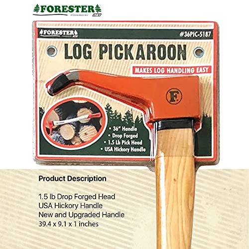 Snapklik.com : Hookaroon Pickaroon Logging Tool - 36 Inch USA Hickory ...