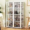 GDSHGS Display Cabinet with Acrylic Doors, Curio and Collectibles ...