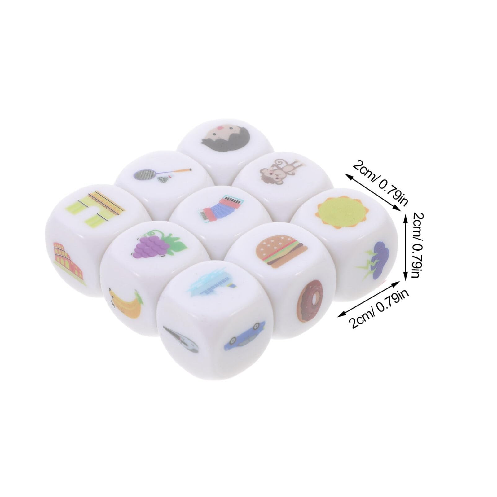 Storytelling Dice For Kids 9-Piece Storytelling Dice Set - Creative ...