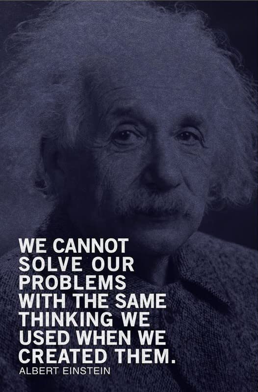 Green Panda Albert Einstein Genius Motivational Quotes Multicolour ...