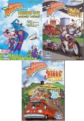 Danger Rangers: Mission 547, Safety Rules! / Wild wheels / Fires ...