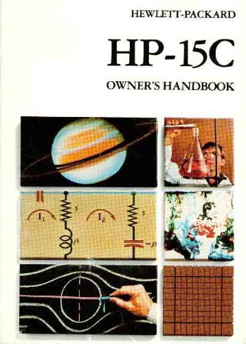 Hewlet Packard - HP-15-C Owner's Handbook (00015-90001 Rev. E): Hewlett ...