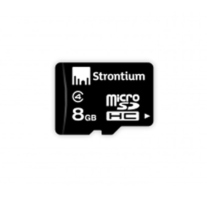 Strontium 8GB MicroSDHC Memory Card (Class 4) - Buy Strontium 8GB ...
