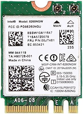 Amazon | インテル Dual Band Wireless-AC 8260 802.11ac/agn 867Mbps ...