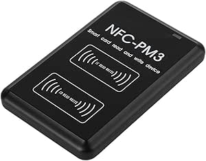 Excefore NFC Card Reader, USB Charged RFID Reader Writer, ID Card ...