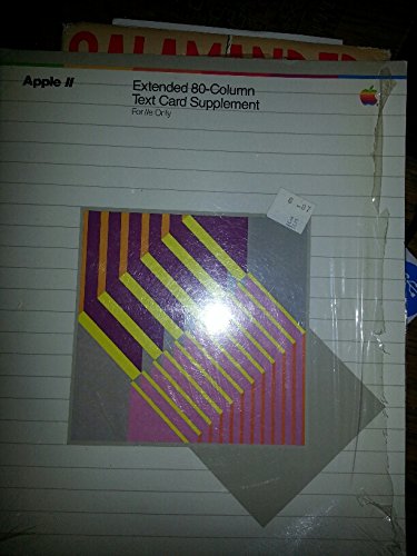 Apple II extended 80-column text card supplement: Watson, Allen: Amazon ...