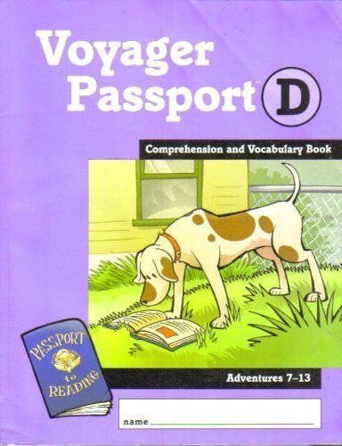 Voyager Passport D, Comprehension and Vocabulary Book, Adventures 7-13 ...