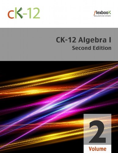 Amazon.co.jp: CK-12 Algebra I - Second Edition, Volume 2 Of 2 (English ...