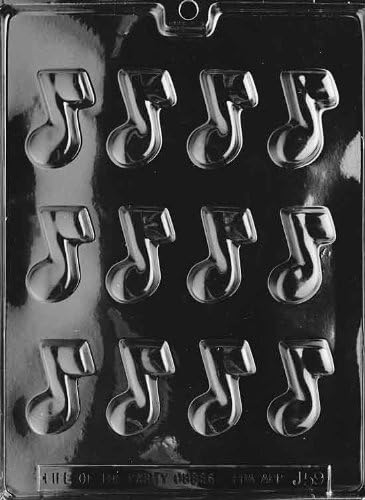 Amazon.com: 2-Pack Guitar and Musical Note Molds Set - Mold Music ...