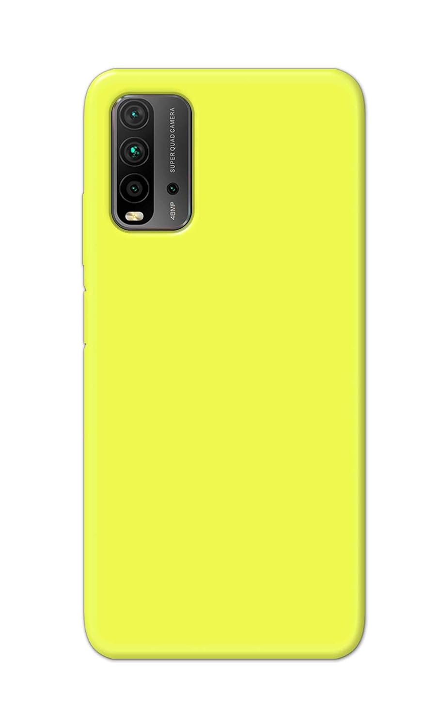 SAGASCASES Plain Yellow Glowing Printed Designer Hard Back Case for ...