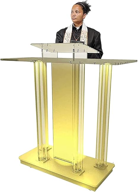 Podium Rednerpulte Und Podien, Acryl-Rednerpult, Klares Kanzel-Podium ...