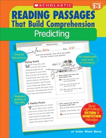 Predicting (Reading Passages That Build Comprehension): Amazon.co.uk ...