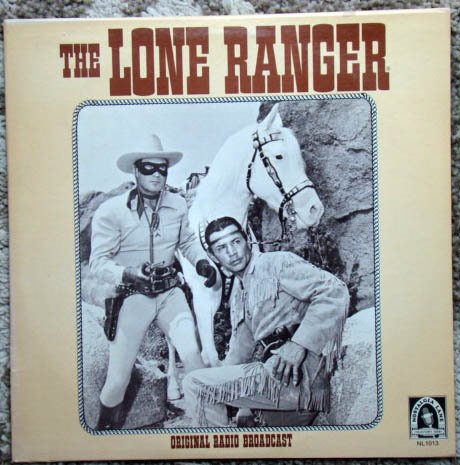 Amazon.com: The Lone Ranger - 5 Old Time Radio Shows OTR on Vinyl LP ...