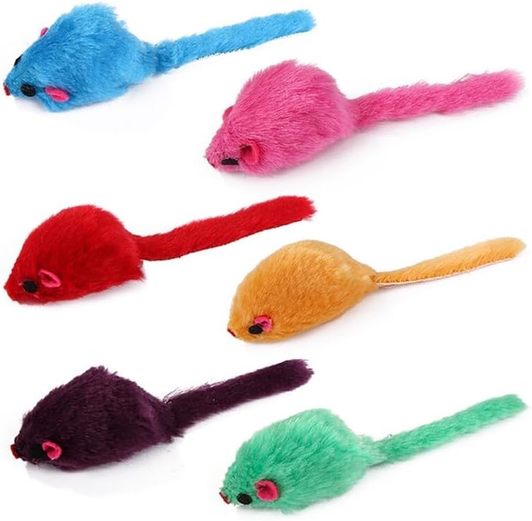 Hartz Just for Cats Running Rodent Vibrating Plush Mouse Cat Toy ...