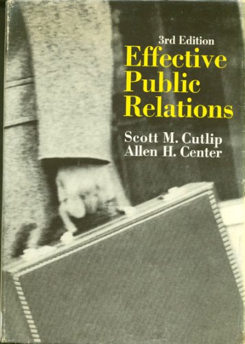 EFFECTIVE PUBLIC RELATIONS , 1964 THIRD EDITION,: Ruchika Gupta: Amazon ...
