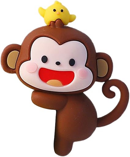 Amazon.com: Car Screen Figurine - 5.5x6cm Cute Monkey Ornament ...
