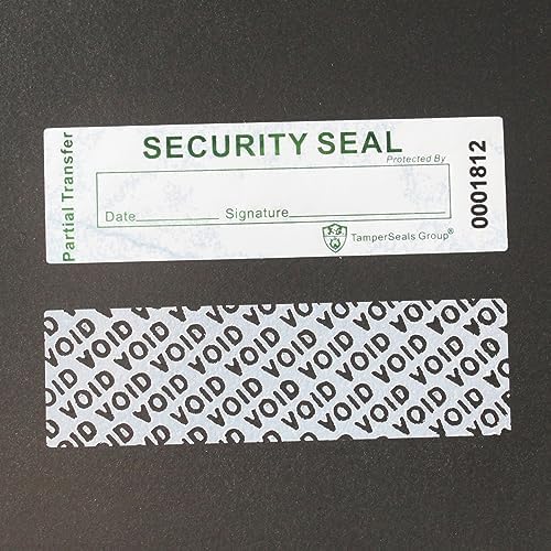 Amazon.com : Marspark 500 Pieces Silver Security Tamper Evident Seals ...