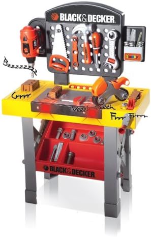 Smoby - Black + Decker Electronic Workbench : Amazon.co.uk: Toys & Games
