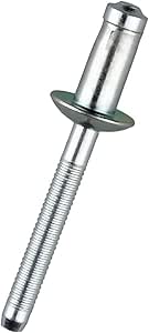 Large Flange Rivet，Large Flange Blind Rivets ， 50pcs 6.4mm 7.8mm Blind ...