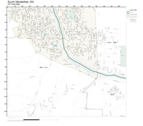 Zip Code For Wenatchee Washington