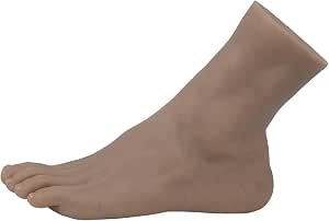 Amazon.com: Vnmcry Silicone Foot Female Realistic Life Size 4 Model ...