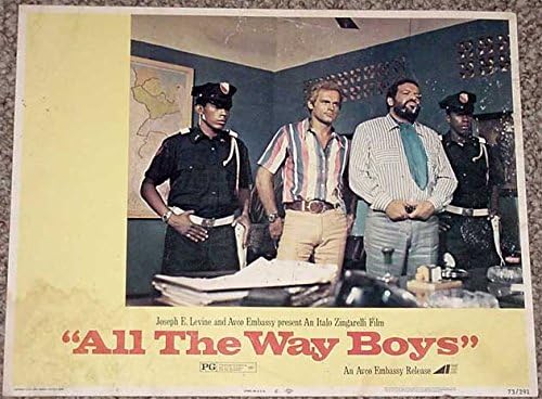 Amazon.com: MOVIE POSTER: ALL THE WAY BOYS #6 LOBBY CARD-REGROUP IN ...