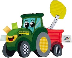 Amazon.com: Lamaze John Deere Crinklies - Tractor Baby Toys & Gifts for ...