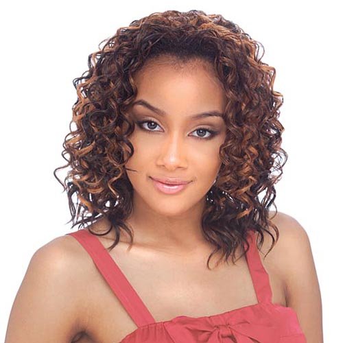 Amazon.com : Model Model Cocktail Synthetic Half Wig - Blue Mist - TP4 ...