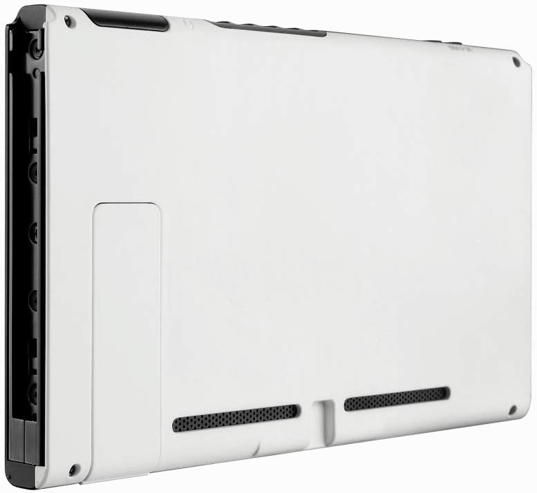 Amazon.com: eXtremeRate White Console Back Plate for Nintendo Switch ...