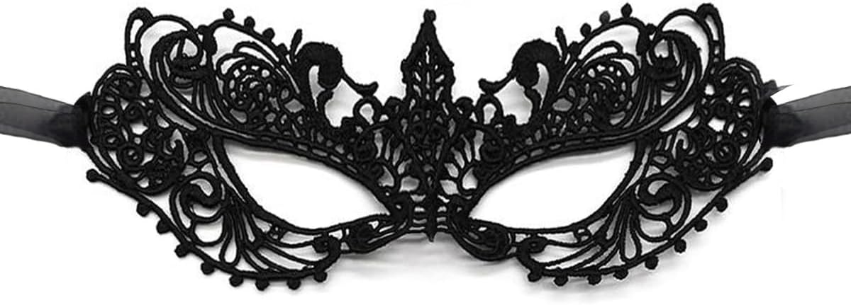 Amazon.com: MYMENU Masquerade Mask for Women Venetian Mask For Costume ...