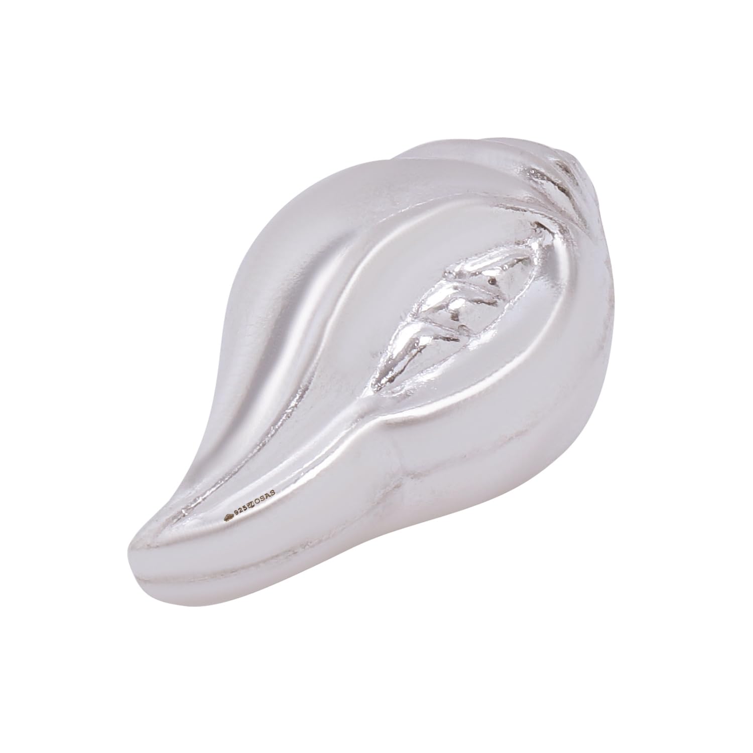 Osasbazaar Pure Silver Shankh Divine Conch Shell For Temple Worship ...