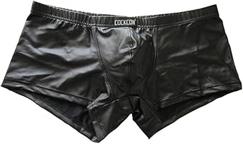 Amazon.com: Mendove Calzoncillos tipo bóxer metálicos líquidos sexys ...