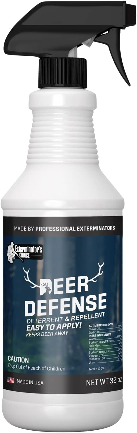 Amazon.com: Liquid Fence Deer & Rabbit Repellent Ready-to-Use, 32-Ounce ...