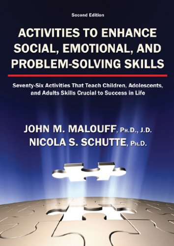 Amazon.com: Activities to Enhance Social, Emotional, and Problem ...
