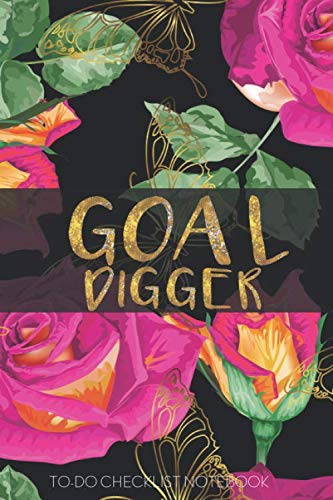 Goal Digger To-Do Checklist Notebook: A Productivity Planner & Journal ...