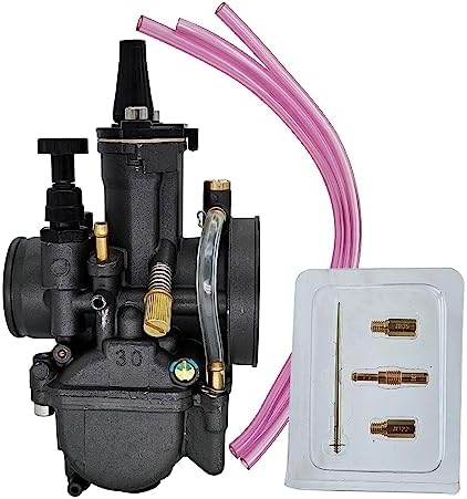 Amazon.com: Joygowe Universal PWK 30mm Carburetor With Power Jet For 100cc to 250cc Engine all ...