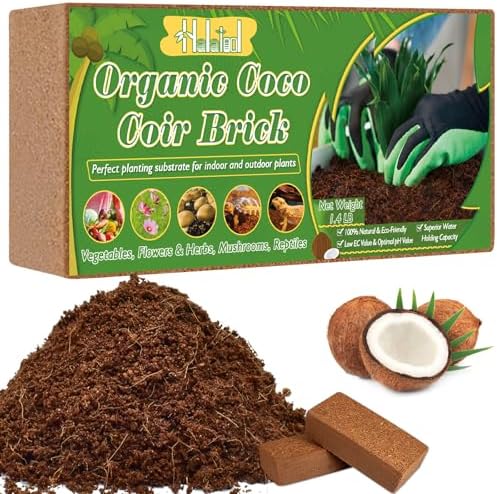 Amazon.com : GrowByCoco 650g Coco Peat Brick - Premium Organic Coco ...