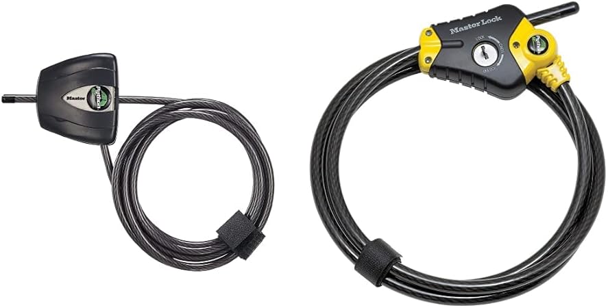 Amazon.com: Master Lock Python Cable Locks with Keys