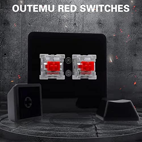 Snapklik.com : BTXETUEL NONO OSU Keypad 2-Key Red Axis Gaming USB Keyboard