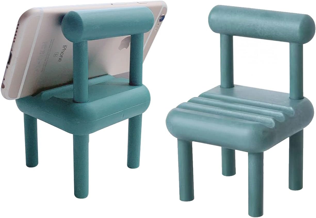 Amazon.com: DIY Mini Chair Cell Phone Stand, Candy Color Mobile Phone ...