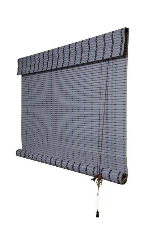 Buy Mr.ChickWala Striped Light Filtering & Cooling PVC Exterior ...
