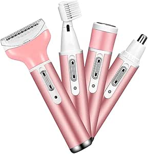Amazon.com : Electric for Women 4 in 1 Rechargeable Painless Body ...