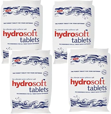 4 X Hydrosoft Salt 25kg Tablets, Total 100 Kg : Amazon.co.uk: Grocery