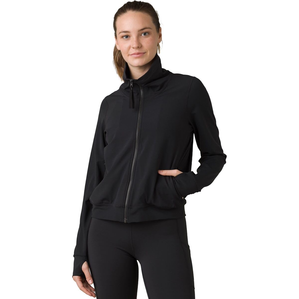 Snapklik.com : PRANA CLOTHING Black Layna Jacket XS