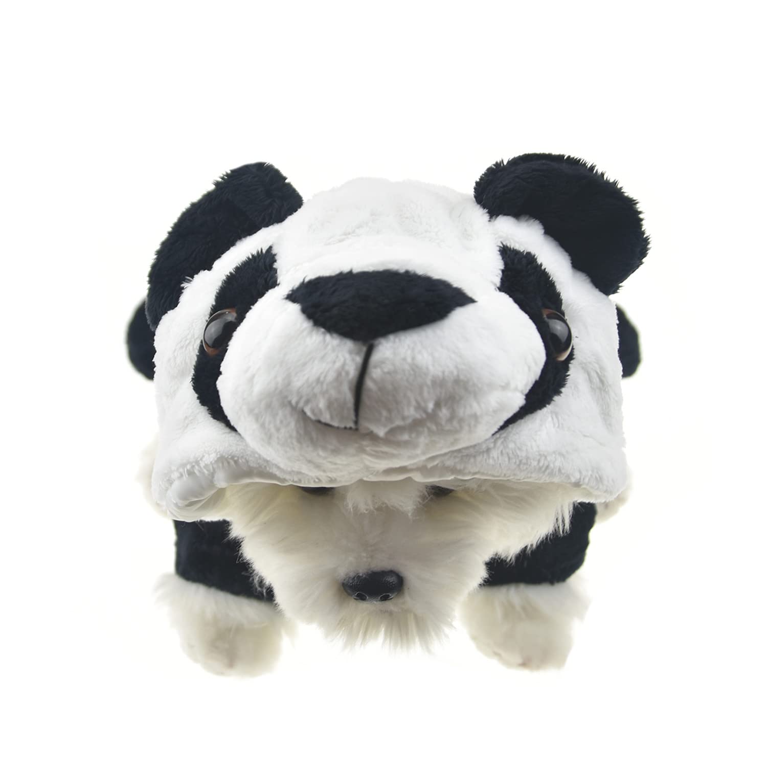 FLAdorepet Funny Dog Panda Costume Outfits for Small Dog,Pet Halloween ...