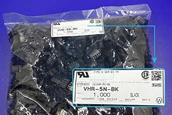Gimax VHR-5N-BK housings black color Connectors terminals housings 100% new and Original parts ...