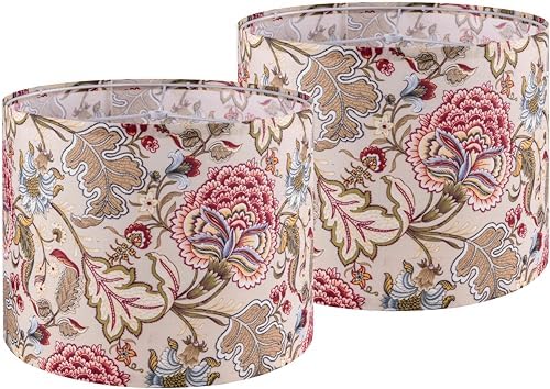 Lamp Shades Set of 2 for Table Lamps, 13" Top x 13" Bottom x 10" High ...